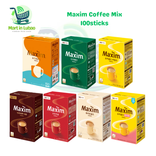 Maxim Coffee Mix 100 sticks (3-in-1 Coffee Mix) | Shopee Philippines