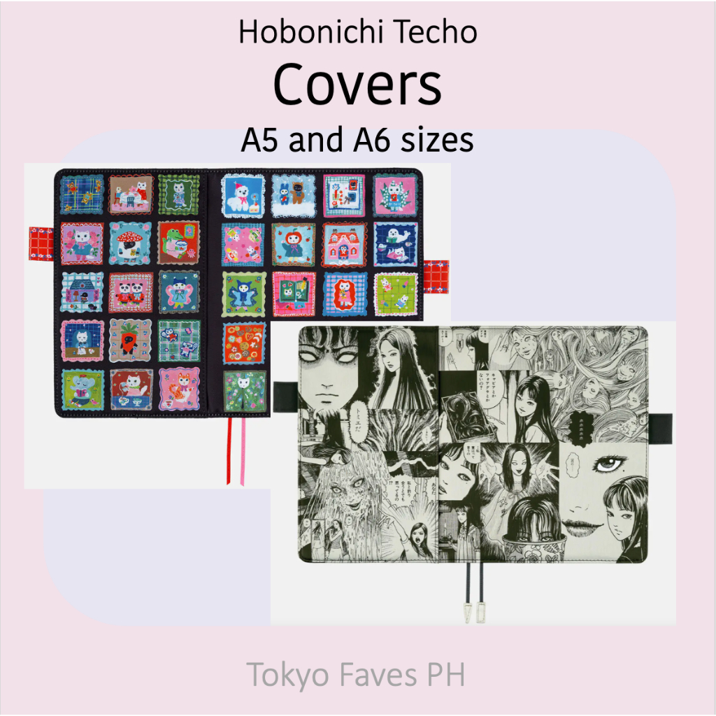 Hobonichi Techo notebook Junji Ito Yumi Kitagichi Moomin cover | Shopee ...