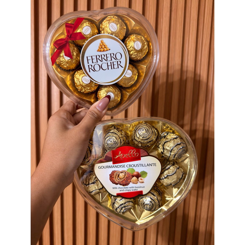 Ferrero Rocher / Avello Heart Shape - 8pcs | Shopee Philippines