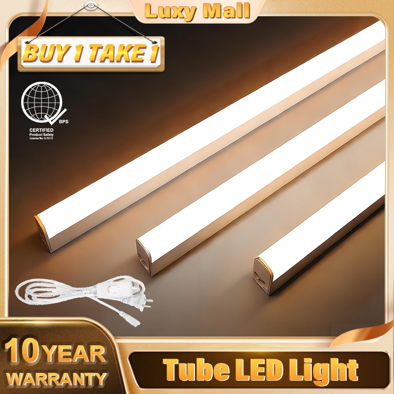 Luxy T5 Tube LED Light Long LED Strip Light Room Light Dimmable Night ...