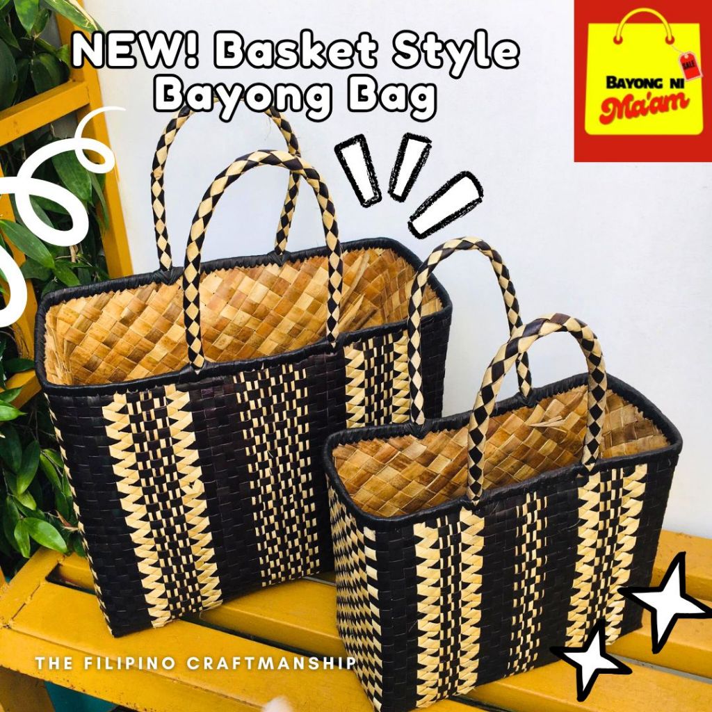 BAYONG NI MA'AM 2026: New! Classic Bayong Bag || Basket Style || Modern ...