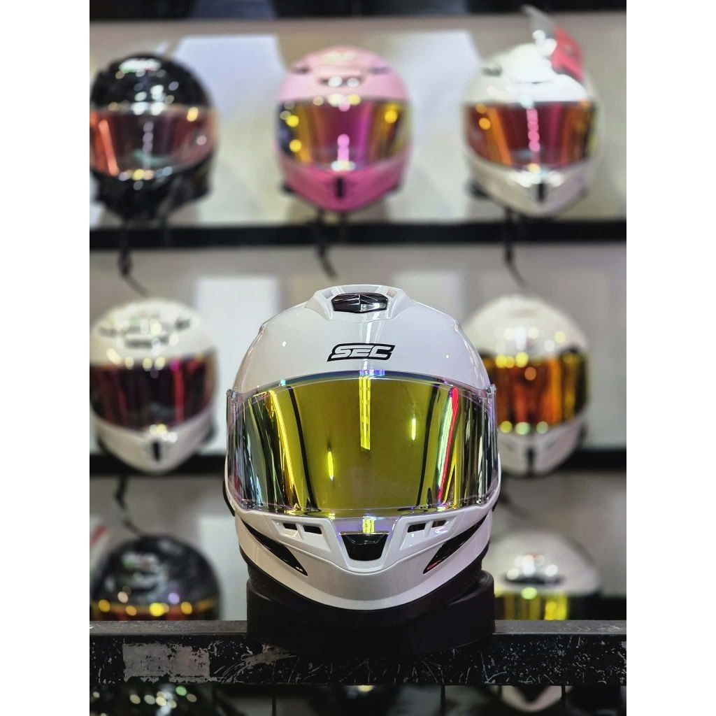 SEC PACE FULLFA HELMET DUAL VISOR | Shopee Philippines