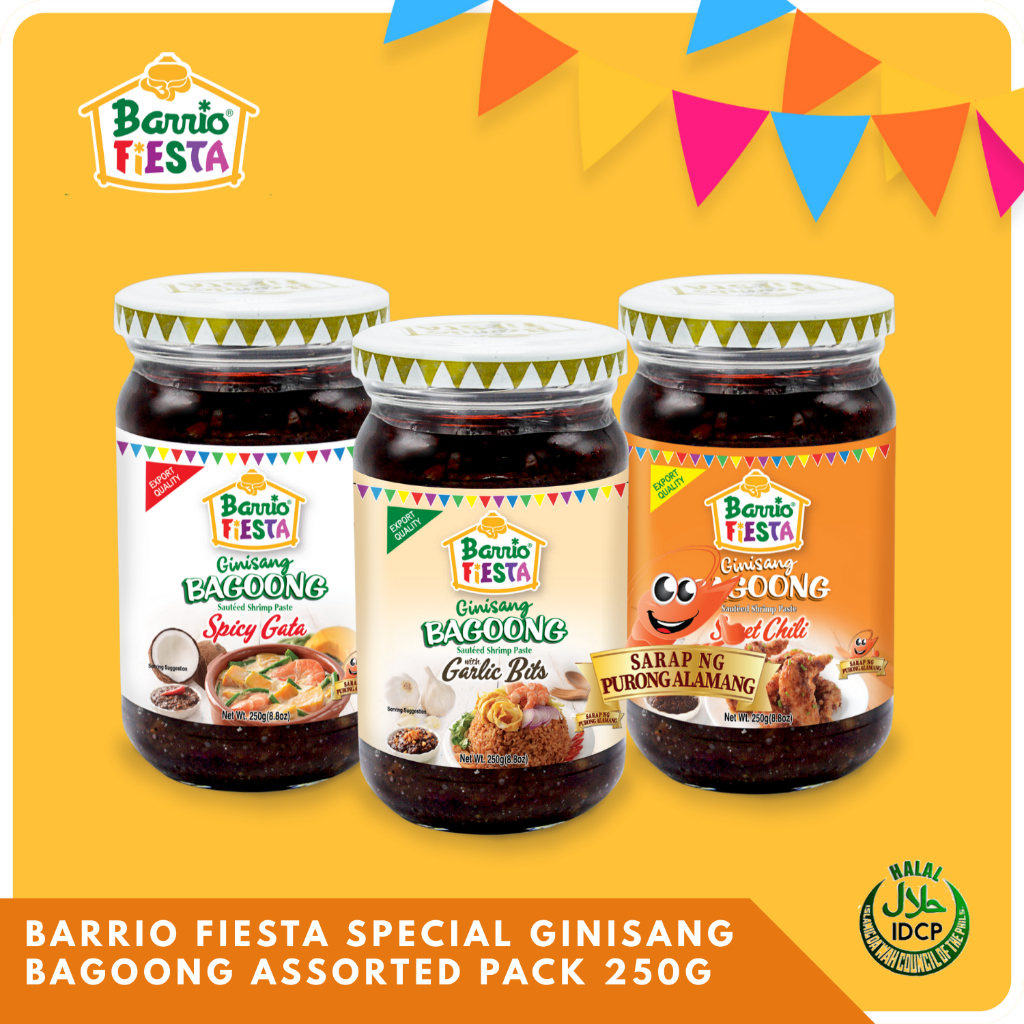 Shop barrio fiesta bagoong for Sale on Shopee Philippines