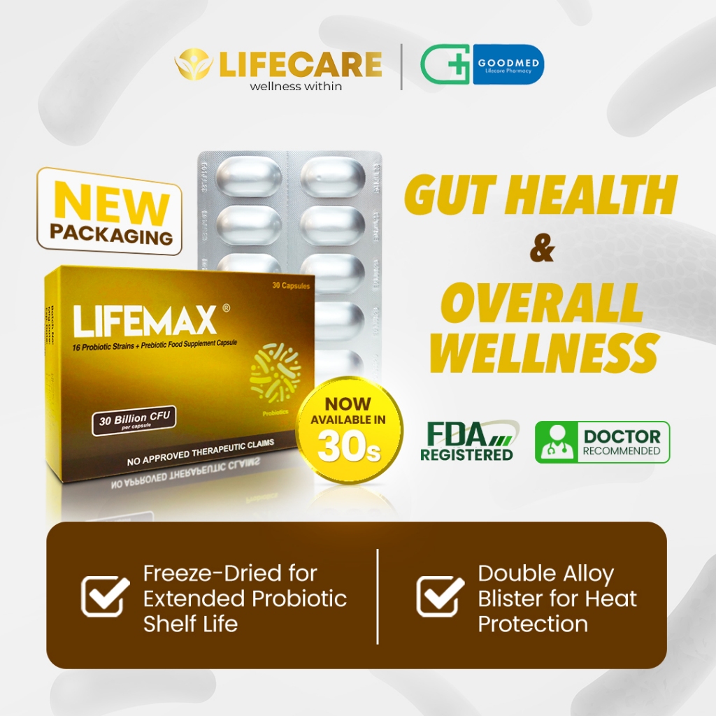 Lifemax Prebiotics & Probiotics Capsules for Immunity ...