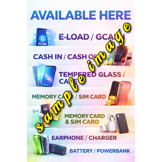 Shop load available here signage for Sale on Shopee Philippines