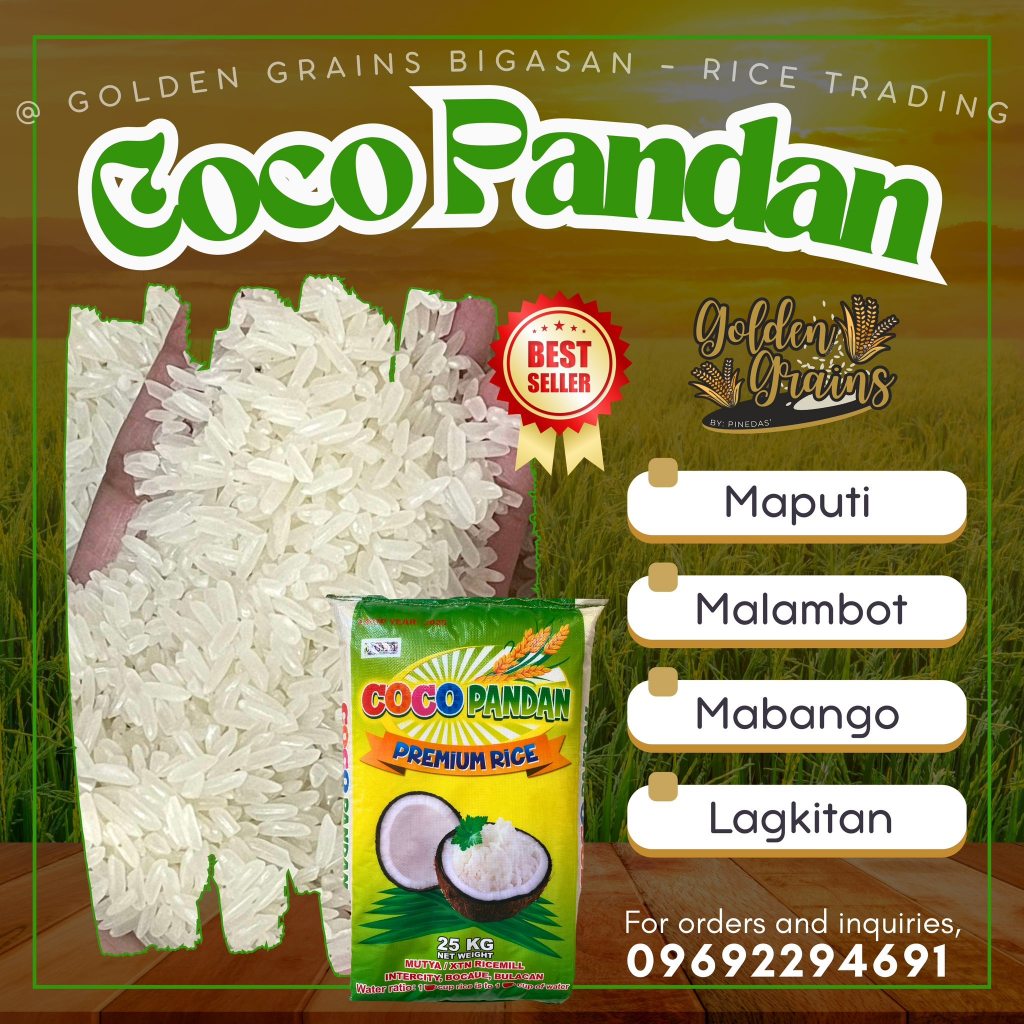 COCO PANDAN IMPORTED PREMIUM RICE 25KG (QUALITY RICE) | Shopee Philippines