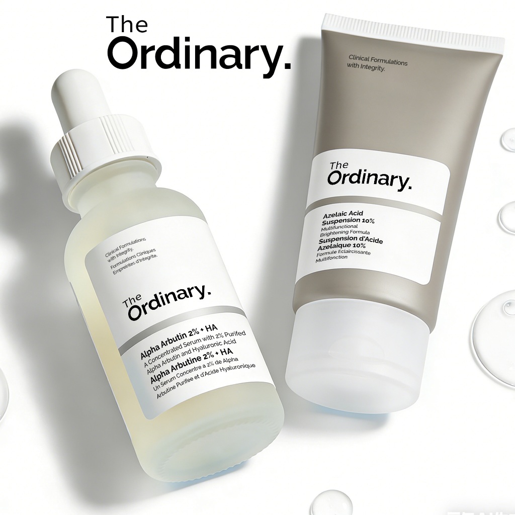 The Ordinary Set Melasma Dark Spots Remover Alpha Arbutin 2% + HA ...
