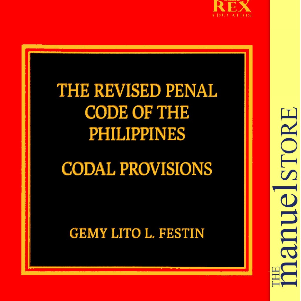 Festin (2024/2025) - Revised Penal Code - Criminal Law - Bar Q&A ...