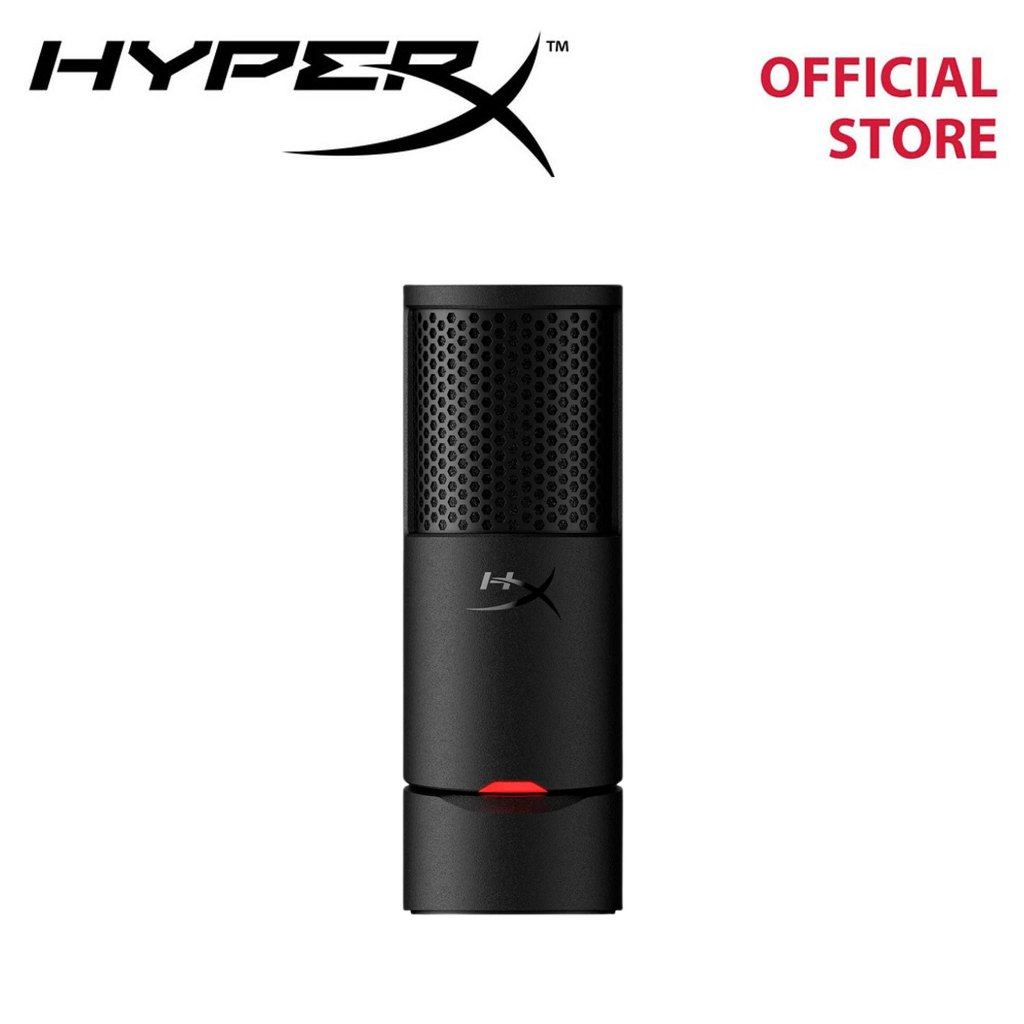 HyperX SoloCast 2 Adjustable Audio Filter USB Gaming Microphone - Black ...