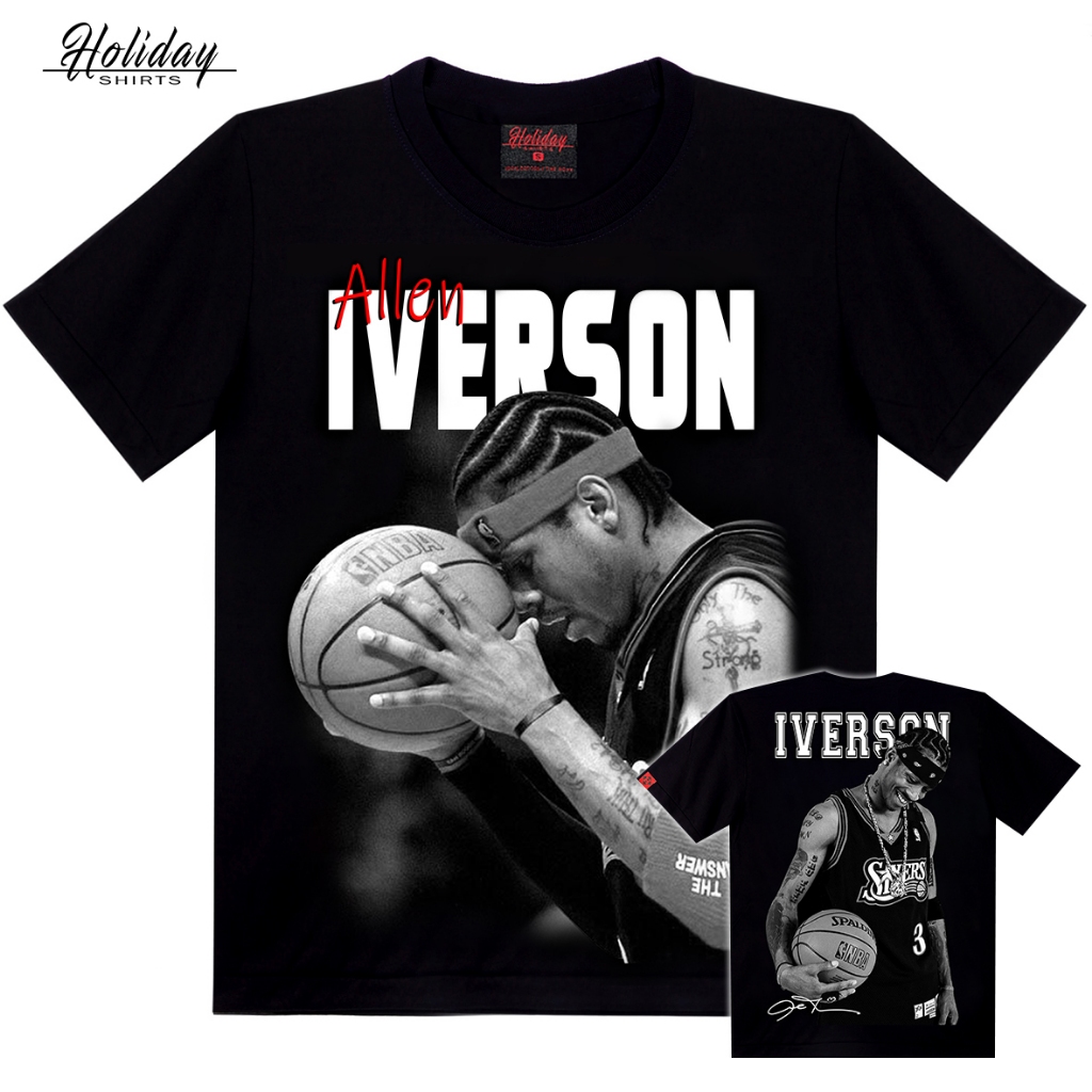 ( HOLIDAY SHIRTS ) ALLEN IVERSON BNW GRAPHIC T-SHIRTS cotton, made in ...