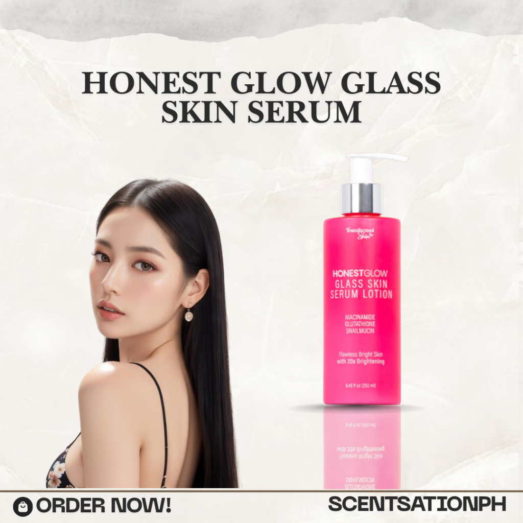 HONEST GLOW Glass Skin Serum Lotion W/ Spf50 Niacinamide Glutathione ...
