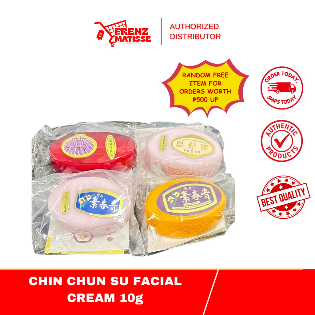 AUTHENTIC CHIN CHUN SU FACIAL CREAM 10g | Shopee Philippines