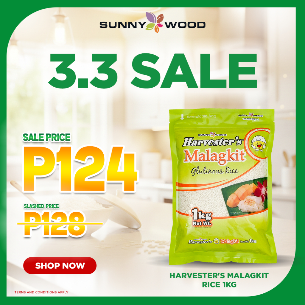 Harvester's Malagkit Rice 1kg | Shopee Philippines