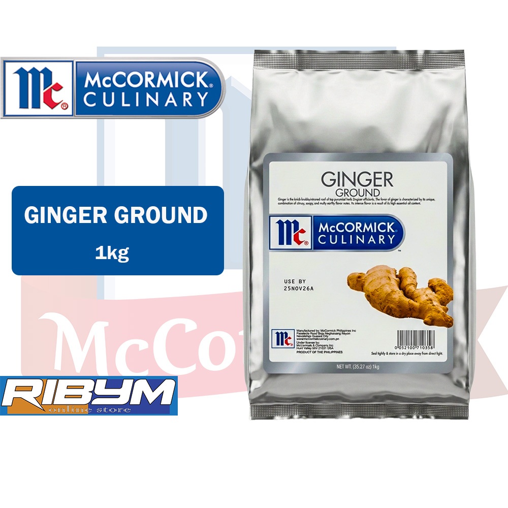 McCormick Ginger Ground 1kg Foil Pack | Shopee Philippines