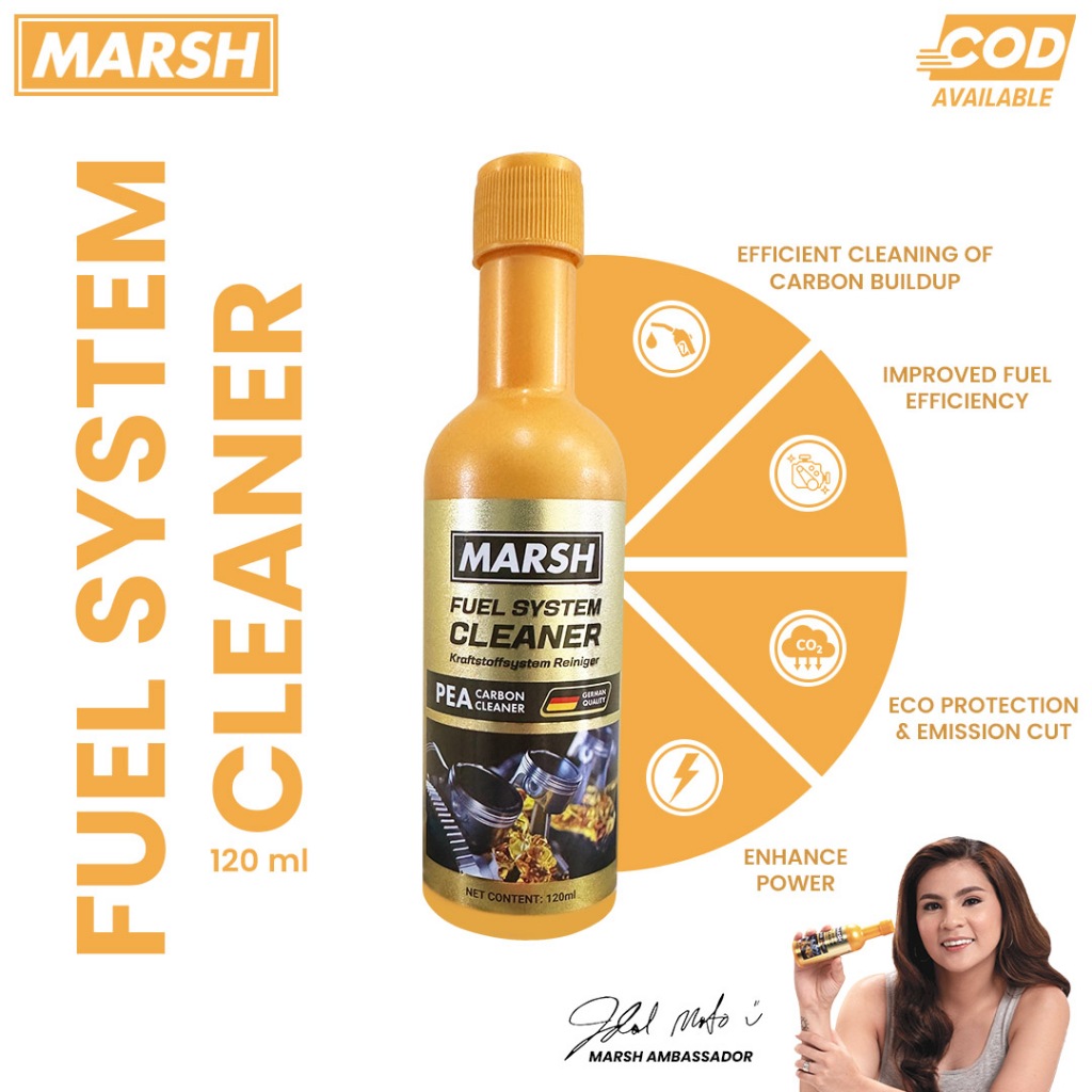 Marsh Gas Additives Fuel System Cleaner 120ml | Shopee Philippines