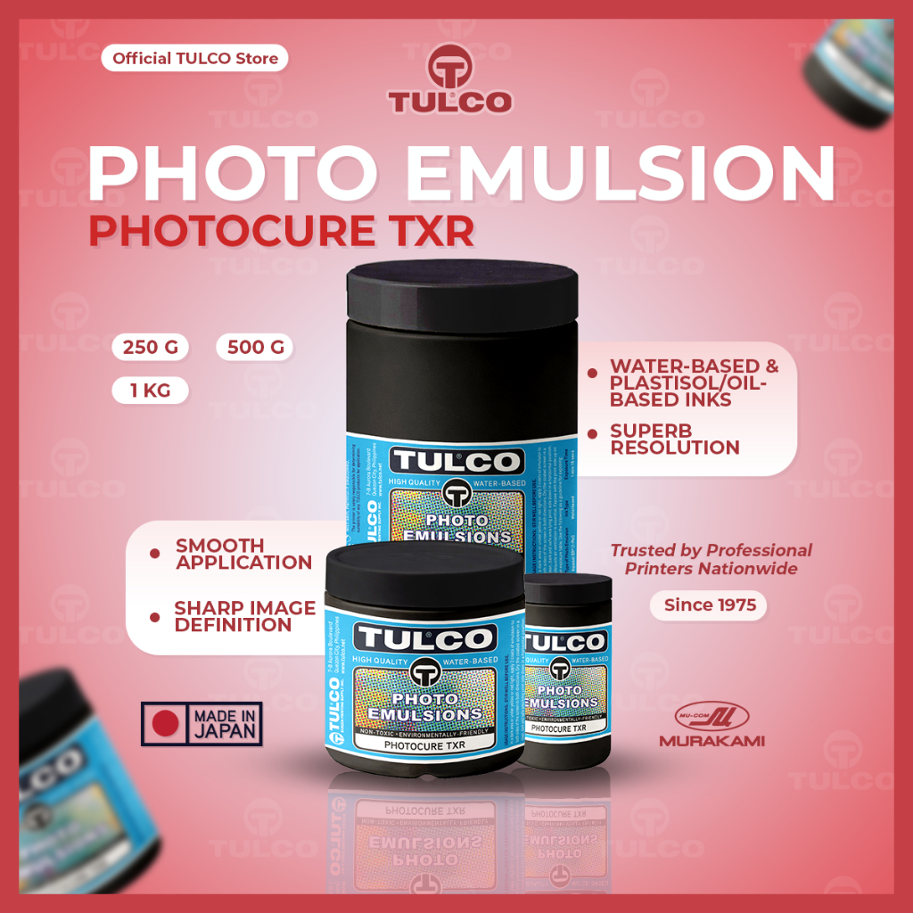 Tulco Photo Emulsion Photocure TXR (250g 500g 1KG) | Shopee Philippines
