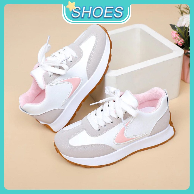SHOE Rubber Shoes For Kids Girl Fashion Sneakers Soft Soled Casual ...