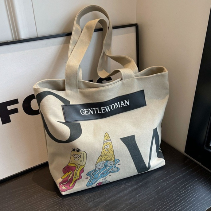 Mumu 3079 Thai New Fashion Gentle woman Canvas Shoulder Bag Tote Bag ...