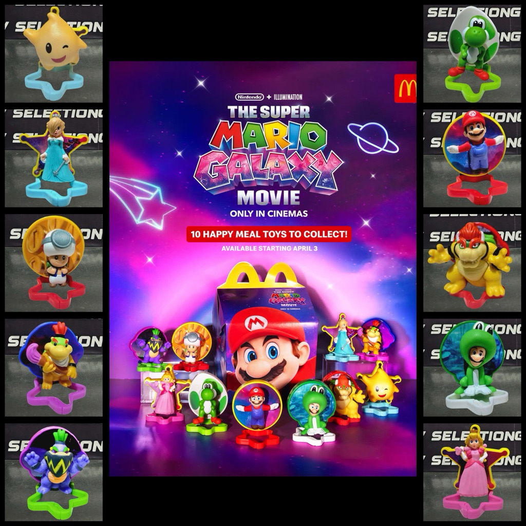 Shop mcdonalds mario toys for Sale on Shopee Philippines