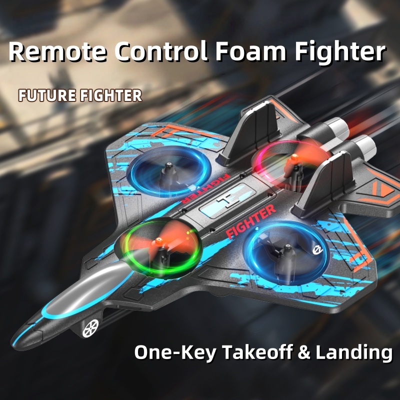 Kids Remote-Control Foam Aircraft High-Altitude EVA Gravity Quadcopter ...