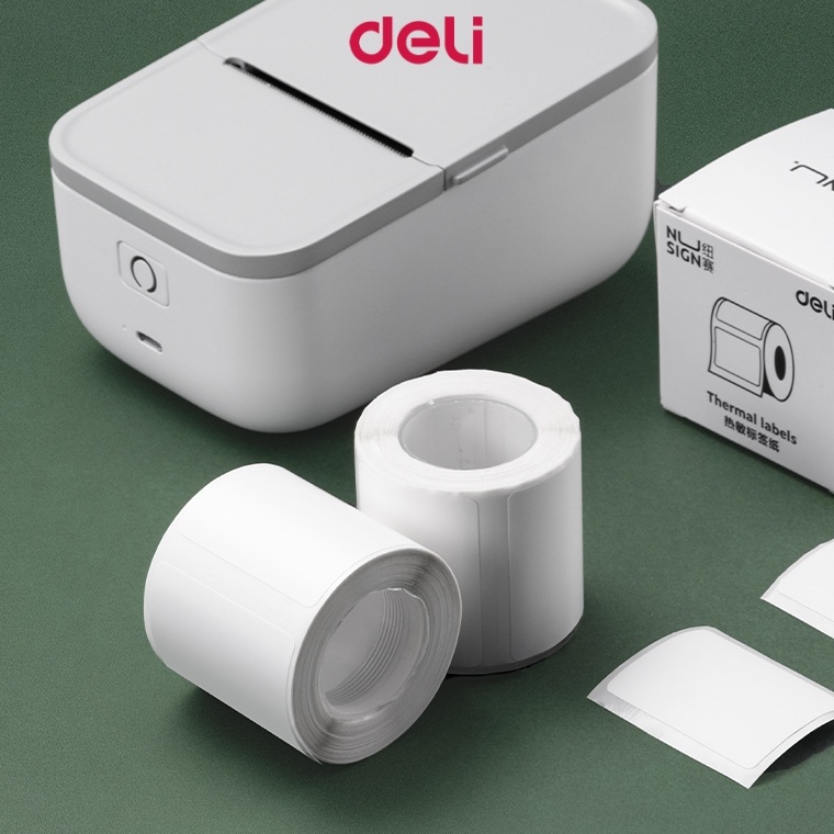 Deli QH51 QH55 Label Stickers Consumables Suitable For ES441 Label ...