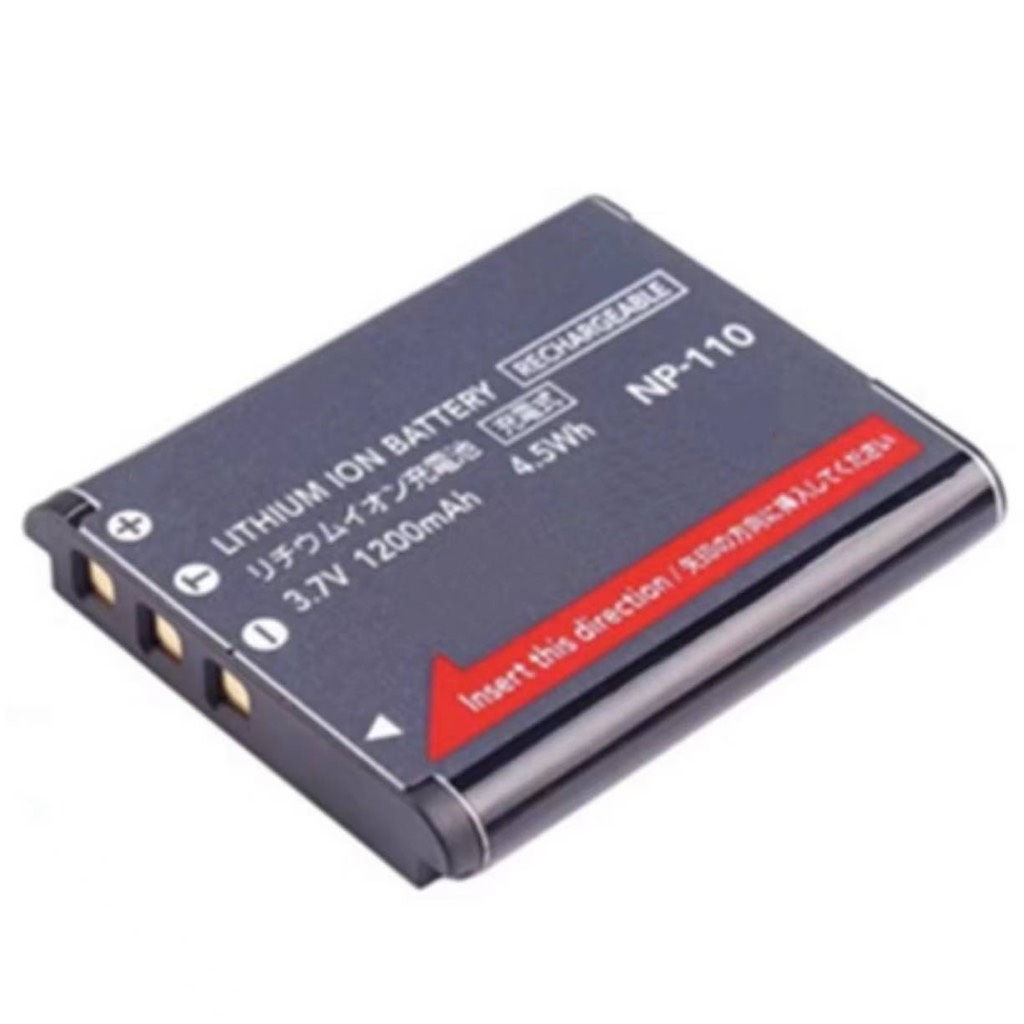 NP-110 NP110 Battery BC-110L Charger for Exilim EX-FC200S Z2300 Z2000 ...