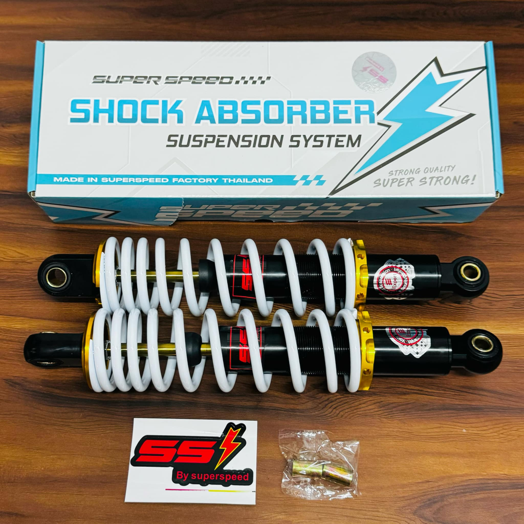 SUPER SPEED 310MM DUAL REAR SHOCK FOR HONDA WAVE | Shopee Philippines