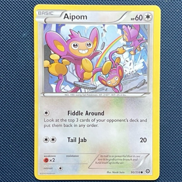 Aipom - 90/114 - Steam Seige - Pokemon TCG | Shopee Philippines