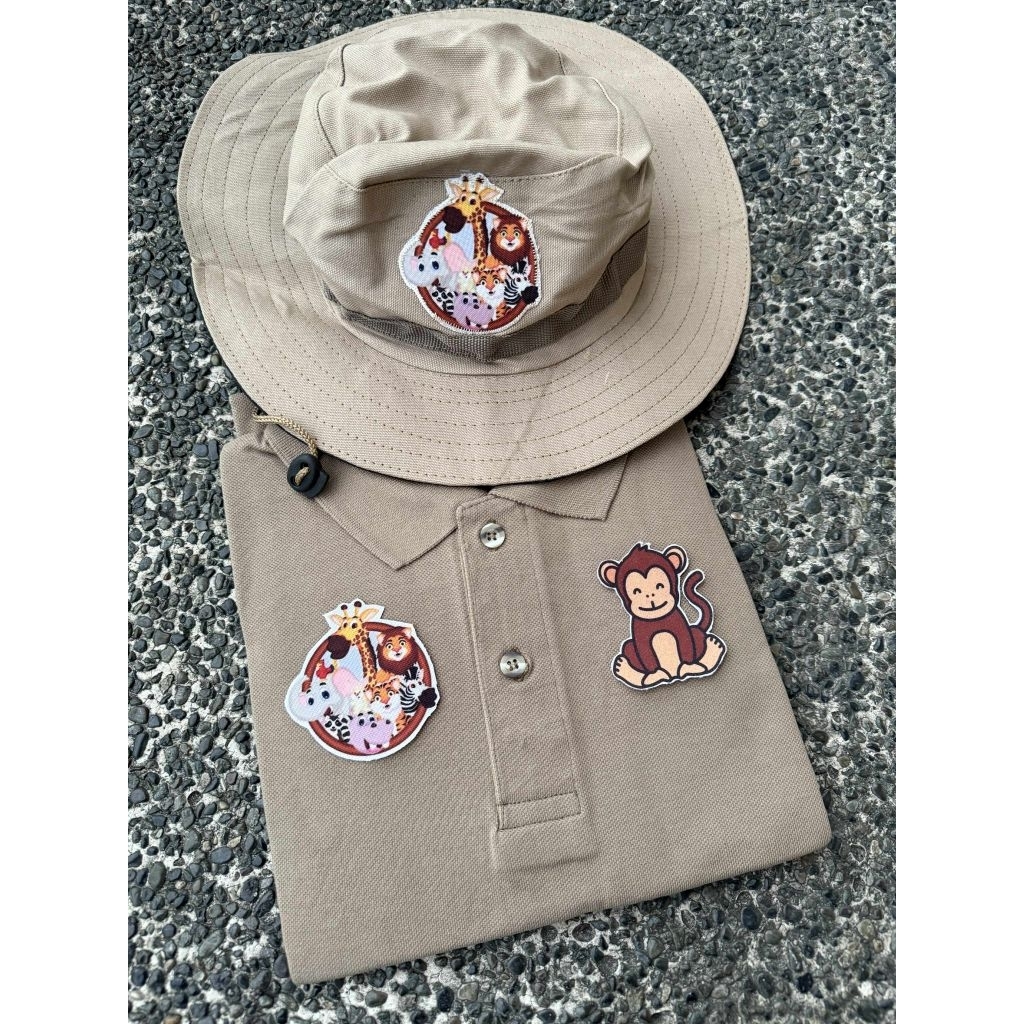 SAFARI GUIDE Polo Shirts for Adult | Parents (EACH) and SAFARI HAT ...