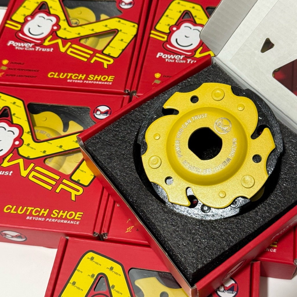 M POWER RACING CLUTCH LINING FOR NMAX/AEROX, CLICK125/150, Mio I 125 ...