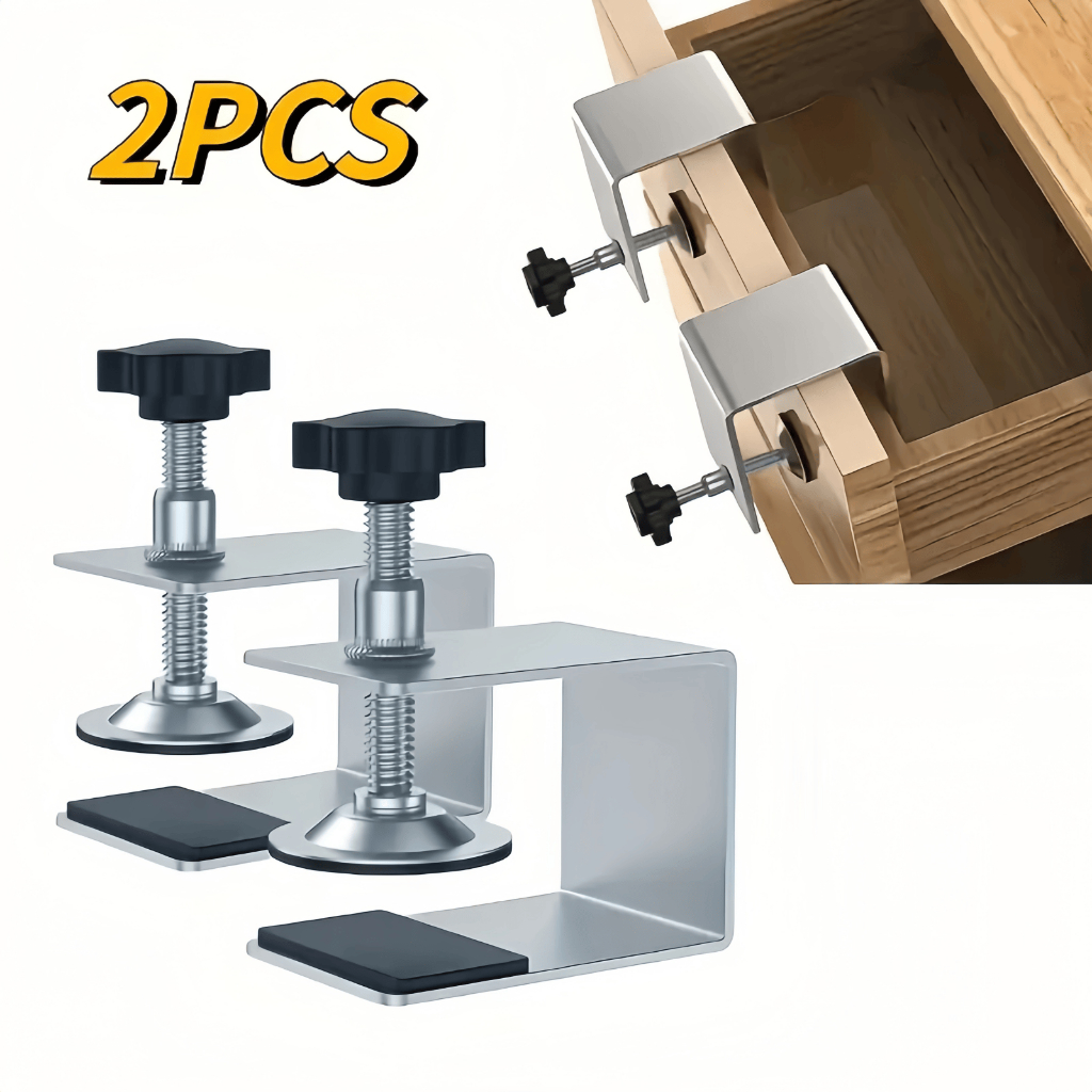2Pcs Woodworking Jig Cabinet Tools, Steel Drawer Front Installation ...