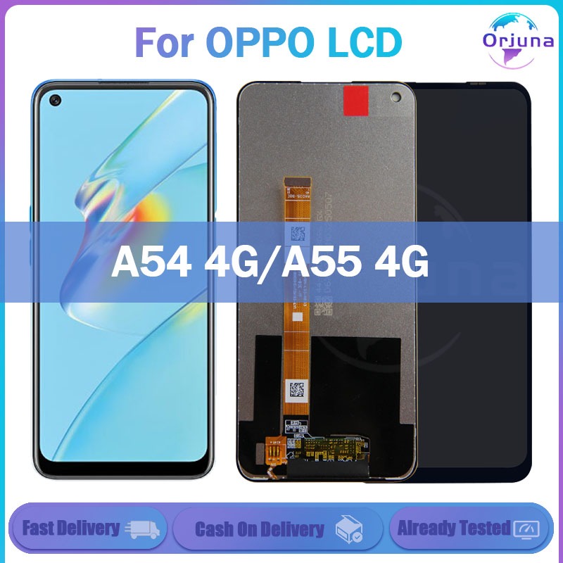 For OPPO A54 4G A55 4G LCD Display Touch Screen Digitizer Assembly Replacement Parts CPH2239 ...