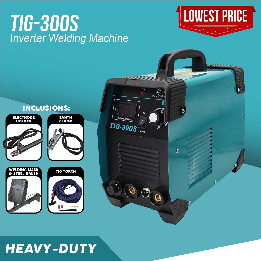 MK ARC/TIG-300S 2in1 Portable Inverter Welding Machine | Shopee Philippines