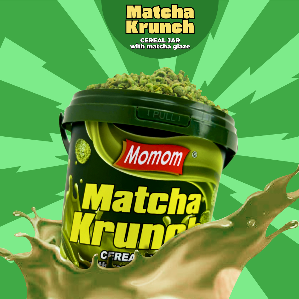 [BUY 1 TAKE 1] Momom Food Chocolate Krunch, Crunchy Cereal Snack with ...