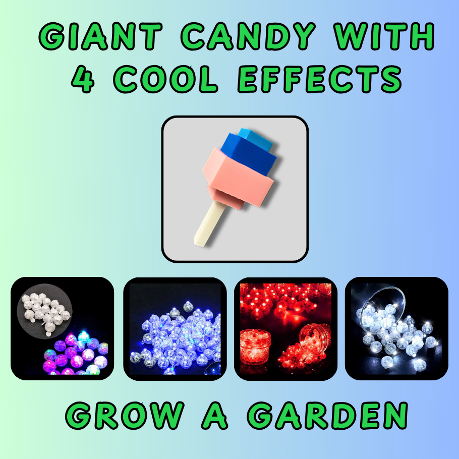 Grow A Garden Giant Candy Model with 4 Genuine Effects | Shopee Philippines
