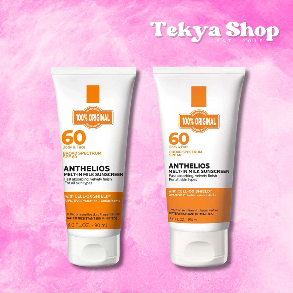 LRP Anthelios Melt In Milk Sunscreen for Face and Body - SPF 60 & 100 ...