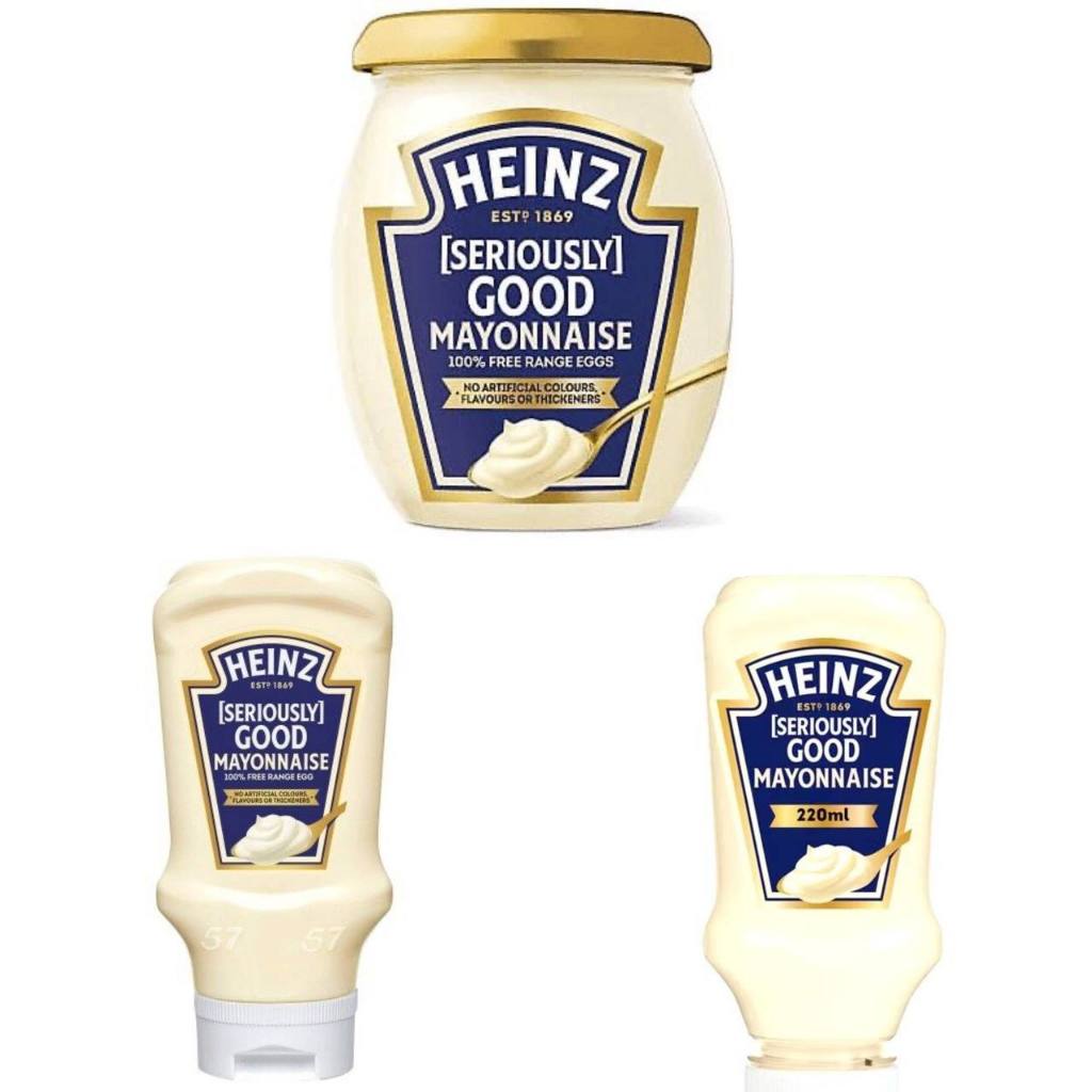 Heinz [Seriously] Good Mayonnaise Available in 220ml, 400ml, 480ml (TFM ...