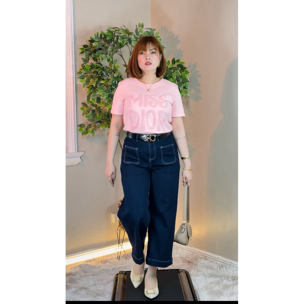 Geraldine Gervacio k099 dark pants | Shopee Philippines