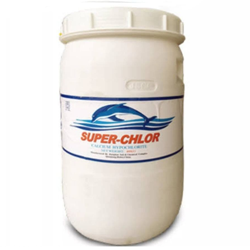 Super Chlor Chlorine Granules Per Drum 40kgs.Pure Disinfectant | Shopee ...