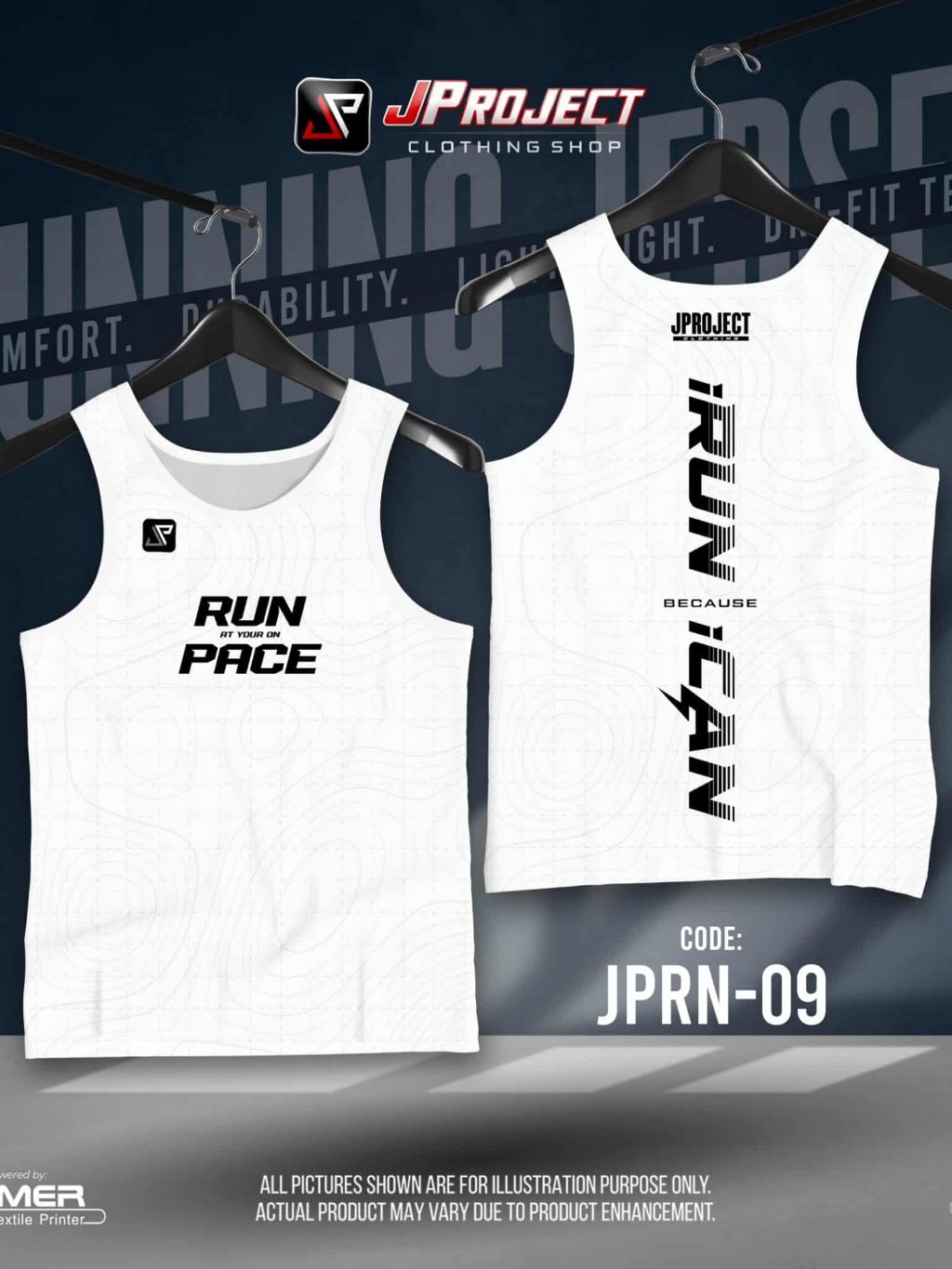 CUSTOM RUNNING SINGLET DESIGN | Shopee Philippines