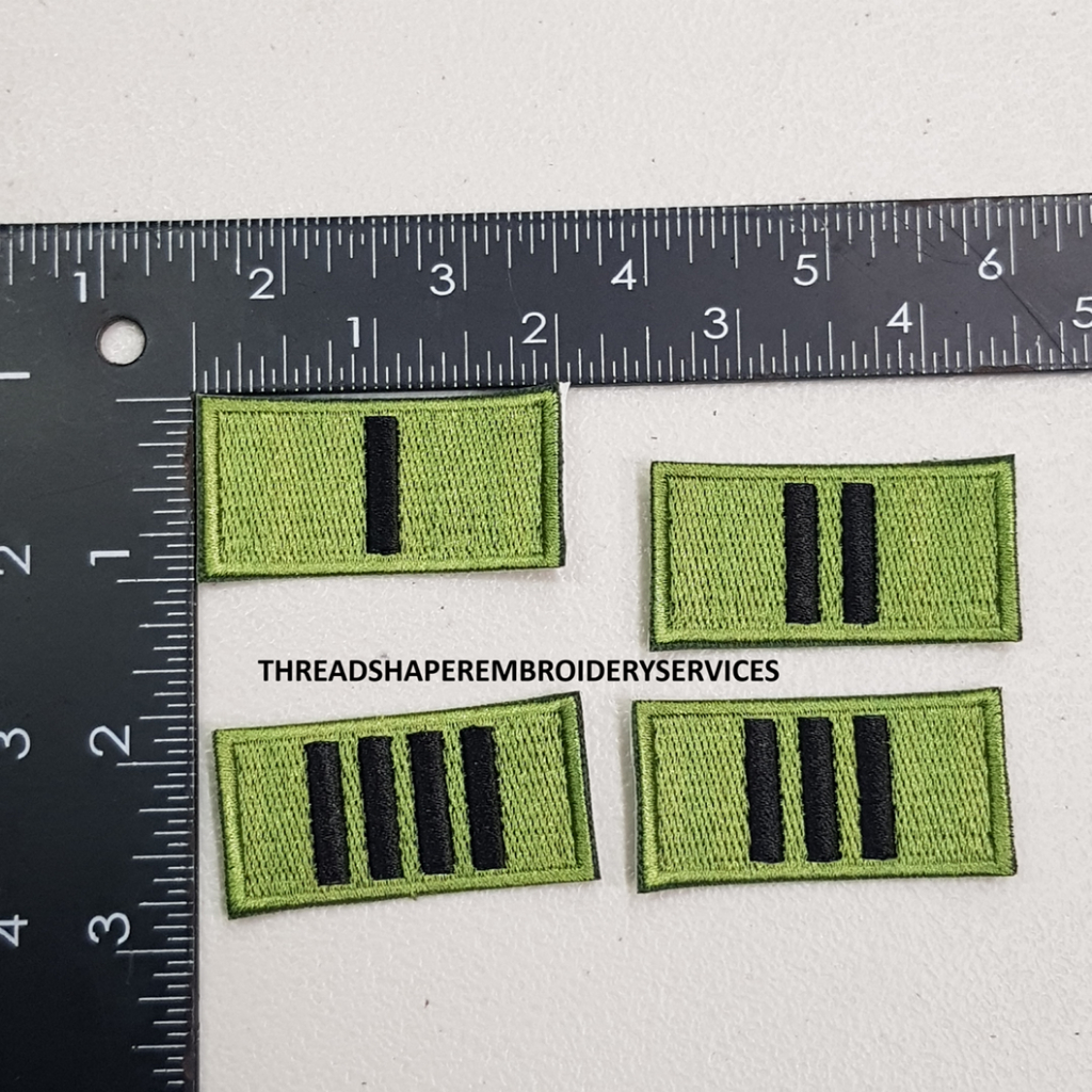 CLASS BAR GREEN EMBROIDERY PATCHES | Shopee Philippines