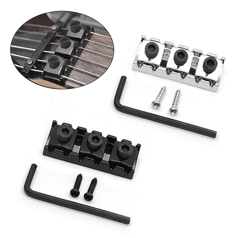 Metal Electric Guitar String Locking Nut Double Lock Tremolo Bridge ...