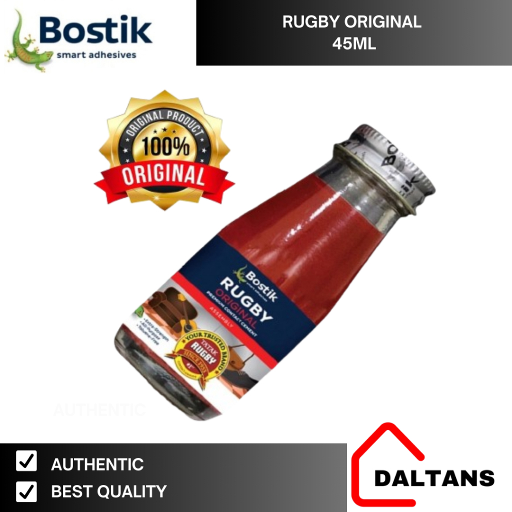 BOSTIK RUGBY PREMIUM RUBBER CONTACT CEMENT HIGH STRENGTH ADHESIVE ...