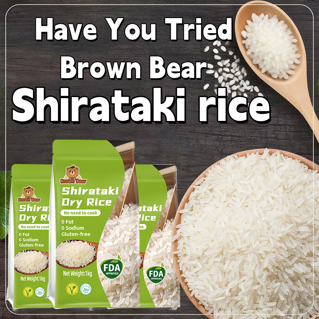 Dried Shirataki rice Low Carb Organic shiritaki rice Diet Healthy Rice ...