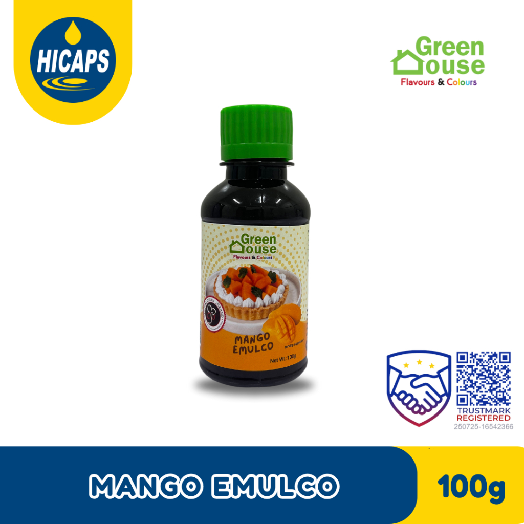 Hicaps Green House Mango Emulco 100g (Flavor And Color) | Shopee ...