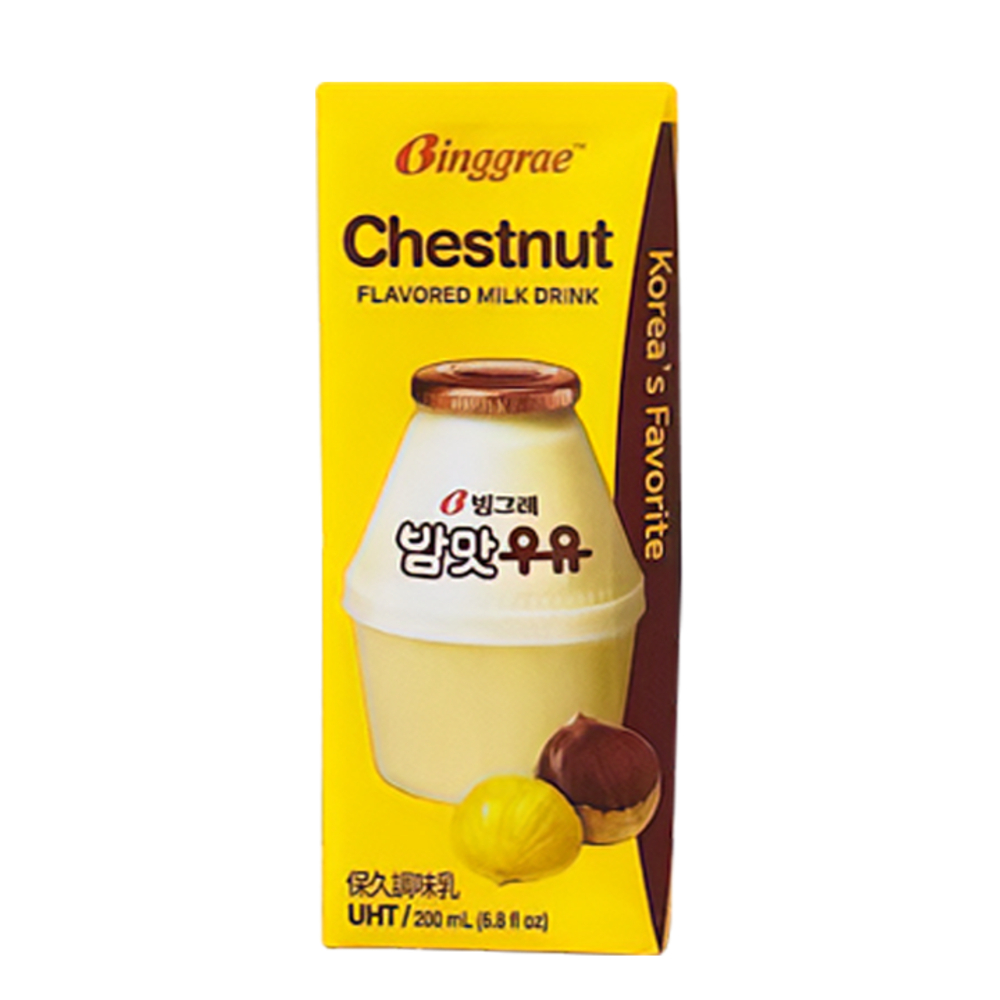 Binggrae Premium Creamy Chestnut Flavored Milk Drink – Smooth, Nutty ...