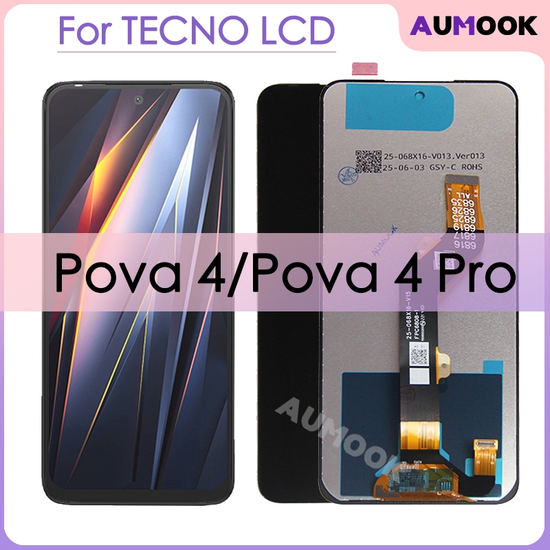 LCD For Tecno Pova 4 LCD Replacement Display Touch Screen Digitizer ...