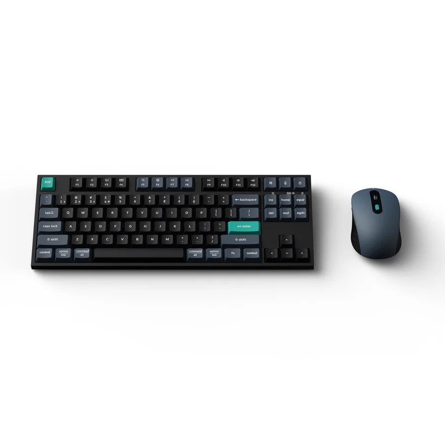 Keychron KCBD1 B33 Wireless Keyboard and BM25 Mouse Combo (TKL,Tri-mode ...