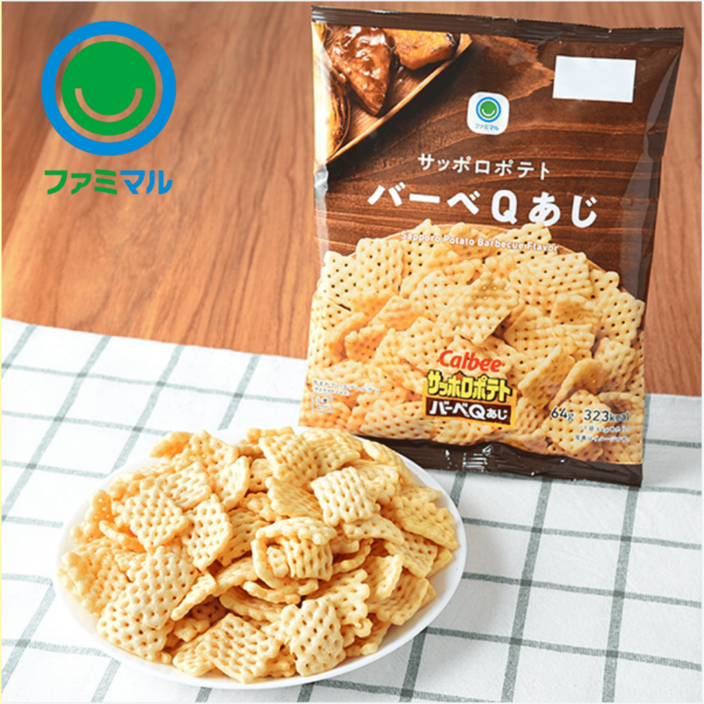 FamilyMart Sapporo Potato BBQ Sticks | Chicken&Beef Umami | Crunchy ...