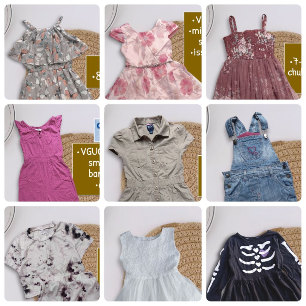 PRELOVED kids Dresses and Rompers | Shopee Philippines